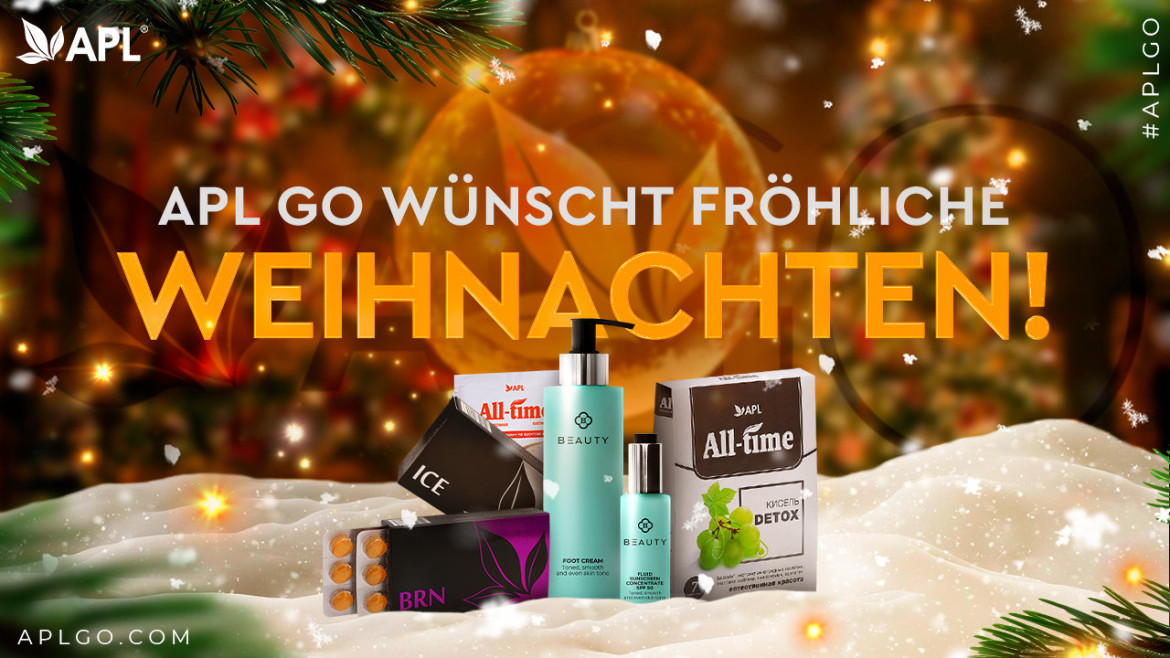 APL GO wünscht allen Partnern und Kunden fröhliche Weihnachten!